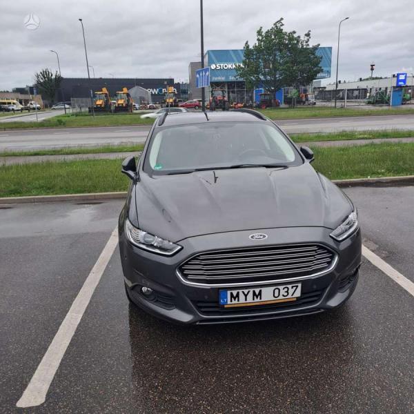Ford Mondeo 2018 in Kaunas on AUTOMOTO.COM.LV Grey Ford Mondeo 2018 in Kaunas, with an engine capacity of 1.50 L and mileage of 153 thousand km for 7200 €, photo 3 on AUTOMOTO.COM.LV
