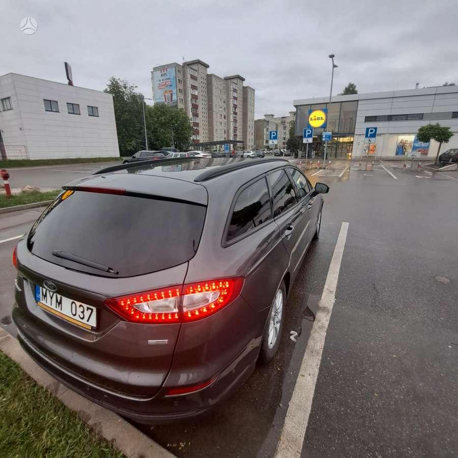 Grey Ford Mondeo 2018 in Kaunas, with an engine capacity of 1.50 L and mileage of 153 thousand km for 7200 €, photo 9 on AUTOMOTO.COM.LV