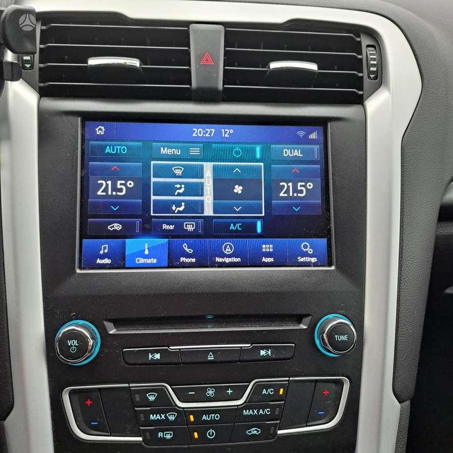 Grey Ford Mondeo 2018 in Kaunas, with an engine capacity of 1.50 L and mileage of 153 thousand km for 7200 €, photo 12 on AUTOMOTO.COM.LV