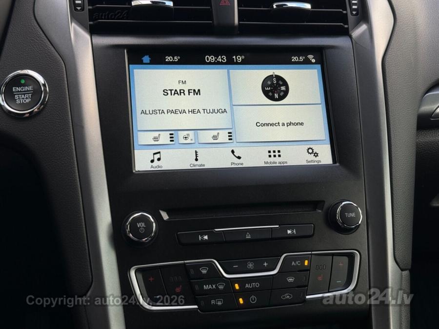 Pelēks Ford Mondeo 2019 Pērnava, ar dzinēja tilpumu 1.50 L un nobraukumu 125 tūkst. km par 11490 €, foto 9 vietnē AUTOMOTO.COM.LV