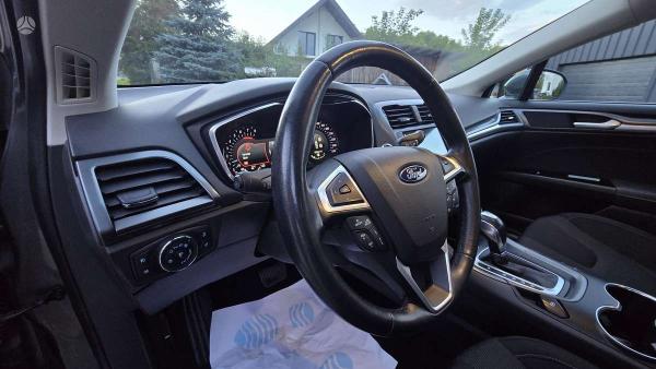 Ford Mondeo 2019 in Kaunas on AUTOMOTO.COM.LV Grey Ford Mondeo 2019 in Kaunas, with an engine capacity of 1.50 L and mileage of 148 thousand km for 8999 €, photo 10 on AUTOMOTO.COM.LV
