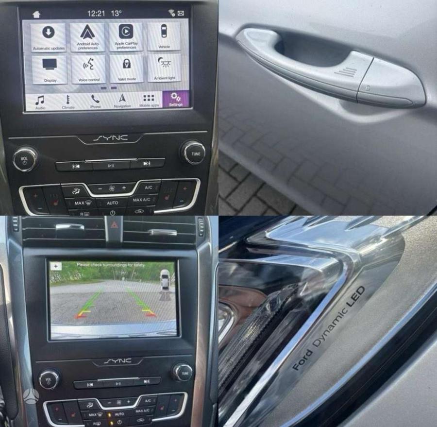 Grey Ford Mondeo 2020 in Vilnius, with an engine capacity of 0.00 L and mileage of 290 thousand km for 7600 €, photo 8 on AUTOMOTO.COM.LV
