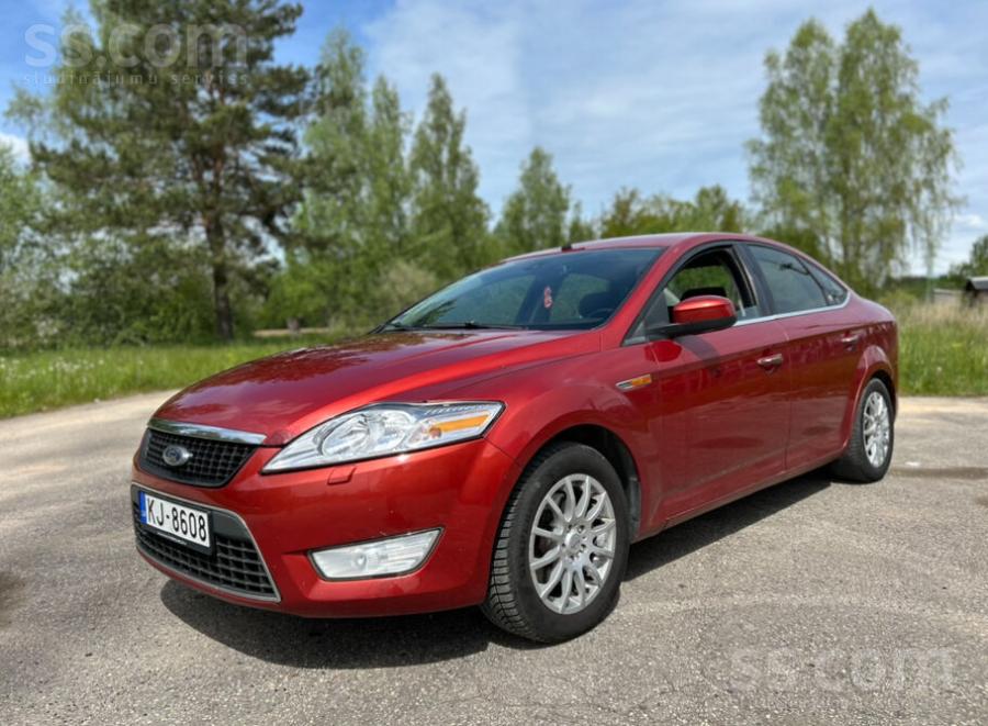 Orange Ford Mondeo 2007 in Ogre, with an engine capacity of 2.00 L and mileage of 228 thousand km for 1200 €, photo 1 on AUTOMOTO.COM.LV