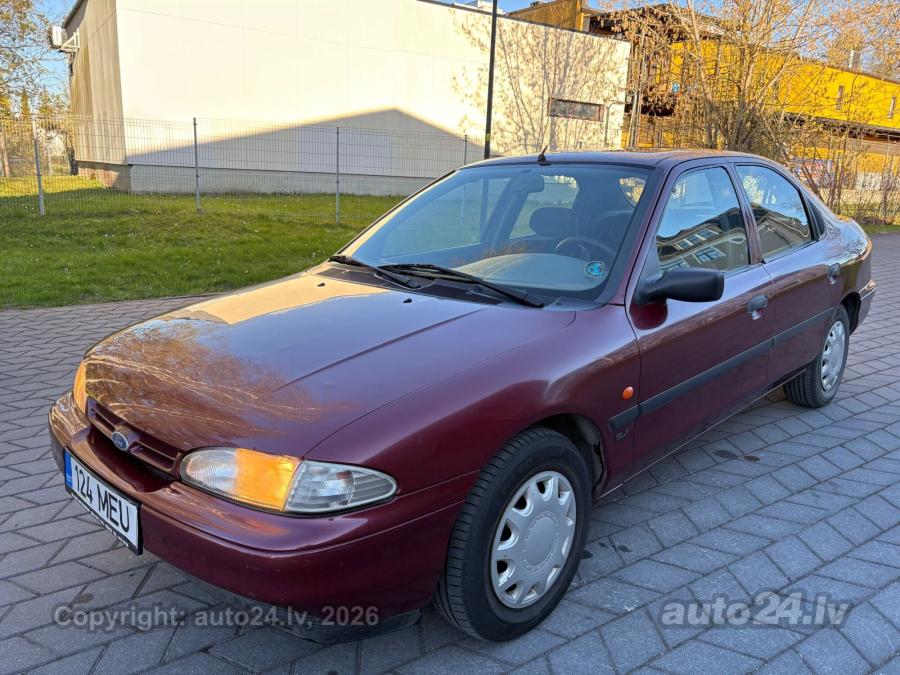 Sarkans Ford Mondeo 1994 Rapla, ar dzinēja tilpumu 1.80 L un nobraukumu 201 tūkst. km par 1200 €, foto 1 vietnē AUTOMOTO.COM.LV