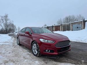 Sarkans Ford Mondeo 2015 Utena, ar dzinēja tilpumu 1.50 L un nobraukumu 126 tūkst. km par 6850 €, foto 2 vietnē AUTOMOTO.COM.LV