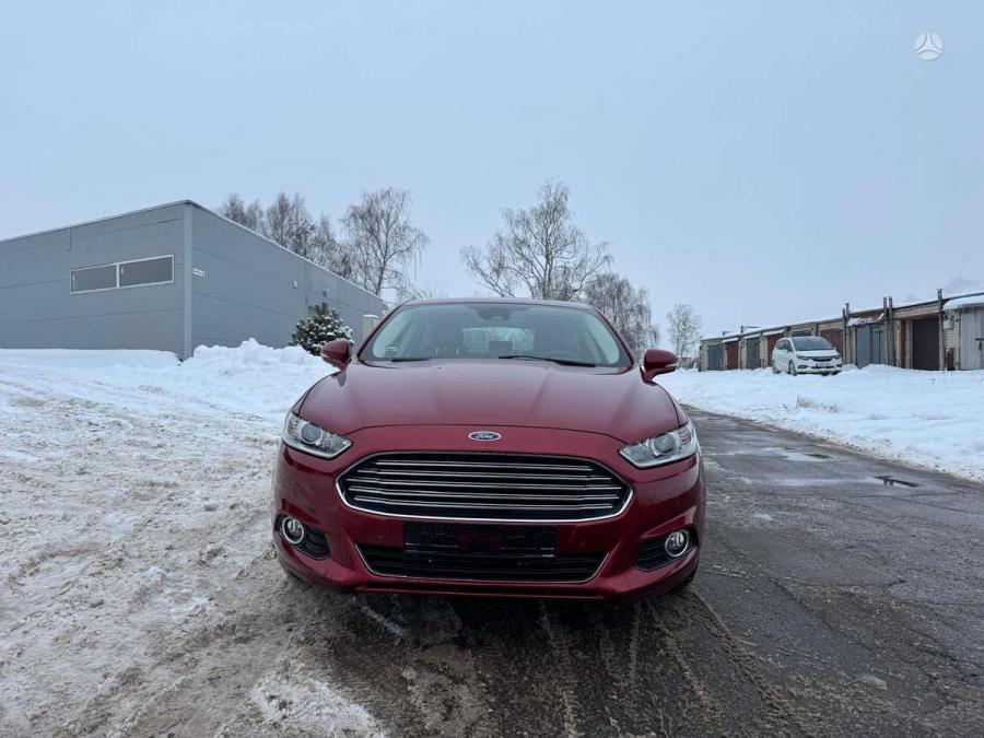 Sarkans Ford Mondeo 2015 Utena, ar dzinēja tilpumu 1.50 L un nobraukumu 126 tūkst. km par 6850 €, foto 5 vietnē AUTOMOTO.COM.LV