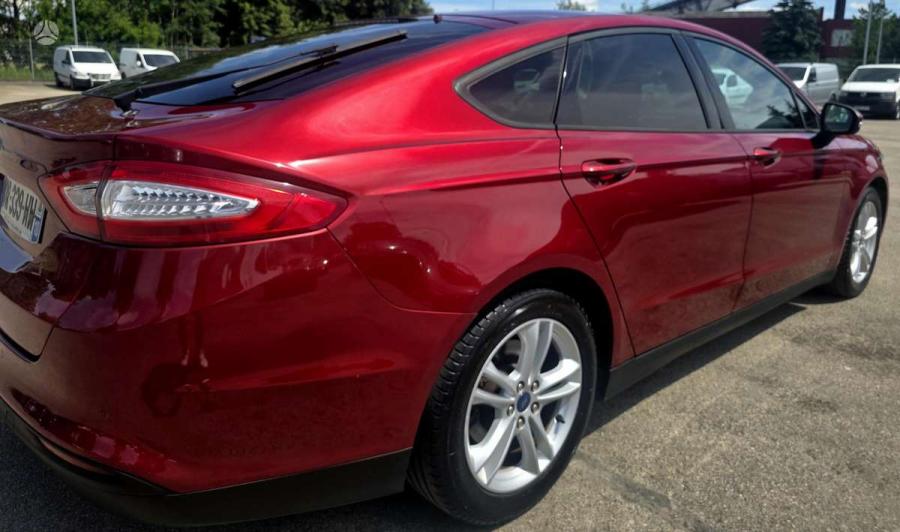 Sarkans Ford Mondeo 2015 Marijampole, ar dzinēja tilpumu 1.56 L un nobraukumu 201 tūkst. km par 6350 €, foto 4 vietnē AUTOMOTO.COM.LV