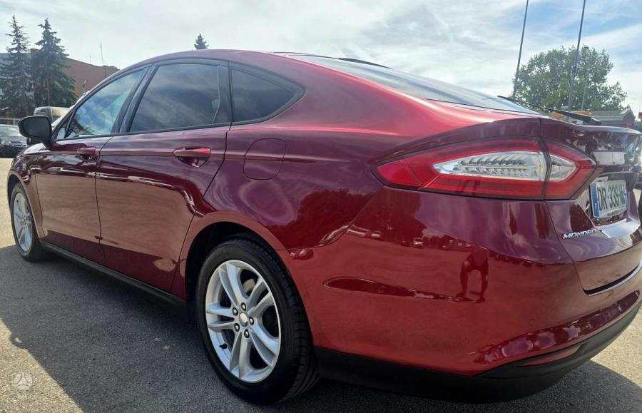 Sarkans Ford Mondeo 2015 Marijampole, ar dzinēja tilpumu 1.56 L un nobraukumu 201 tūkst. km par 6350 €, foto 6 vietnē AUTOMOTO.COM.LV