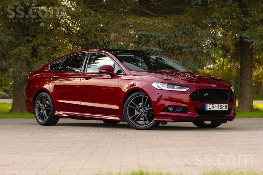 Sarkans Ford Mondeo 2015 Jelgava, ar dzinēja tilpumu 2.00 L un nobraukumu 150 tūkst. km par 8500 €, foto 1 vietnē AUTOMOTO.COM.LV