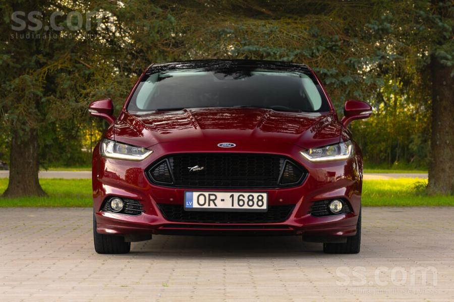 Sarkans Ford Mondeo 2015 Jelgava, ar dzinēja tilpumu 2.00 L un nobraukumu 150 tūkst. km par 8500 €, foto 3 vietnē AUTOMOTO.COM.LV