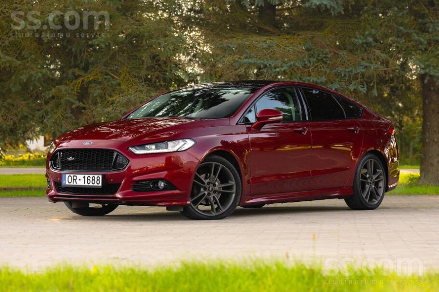Sarkans Ford Mondeo 2015 Jelgava, ar dzinēja tilpumu 2.00 L un nobraukumu 150 tūkst. km par 8500 €, foto 4 vietnē AUTOMOTO.COM.LV