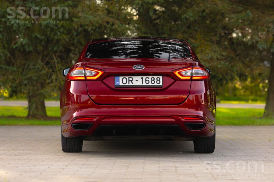 Sarkans Ford Mondeo 2015 Jelgava, ar dzinēja tilpumu 2.00 L un nobraukumu 150 tūkst. km par 8500 €, foto 6 vietnē AUTOMOTO.COM.LV