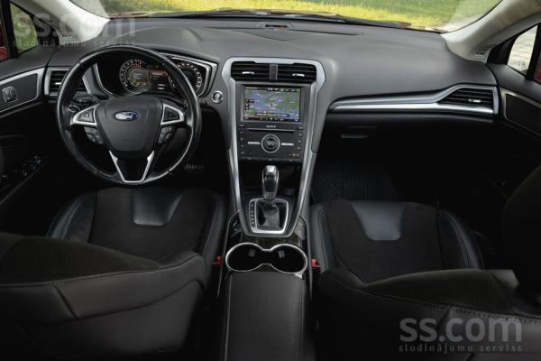 Ford Mondeo 2015 Jelgava vietnÄ Sarkans Ford Mondeo 2015 Jelgava, ar dzinÄja tilpumu 2.00 L un nobraukumu 150 tÅ«kst. km par 8500 ā¬, foto 9 vietnÄ AUTOMOTO.COM.LV
