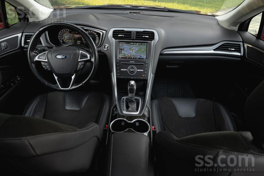 Sarkans Ford Mondeo 2015 Jelgava, ar dzinēja tilpumu 2.00 L un nobraukumu 150 tūkst. km par 8500 €, foto 9 vietnē AUTOMOTO.COM.LV