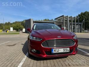 Red Ford Mondeo 2016 in Riga, with an engine capacity of 2.00 L and mileage of 212 thousand km for 7500 €, photo 3 on AUTOMOTO.COM.LV