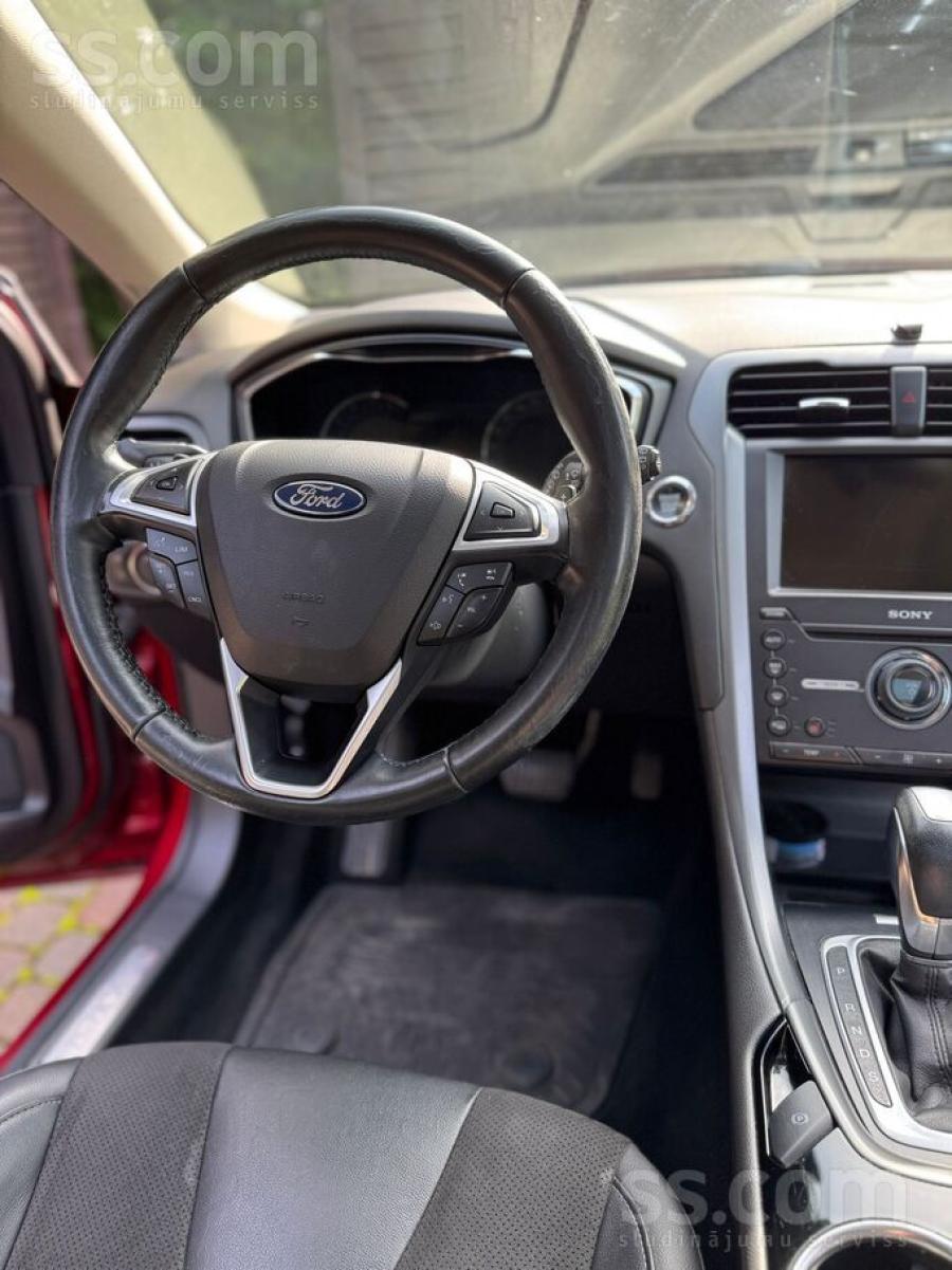 Sarkans Ford Mondeo 2016 Jūrmala, ar dzinēja tilpumu 2.00 L un nobraukumu 214 tūkst. km par 7000 €, foto 5 vietnē AUTOMOTO.COM.LV