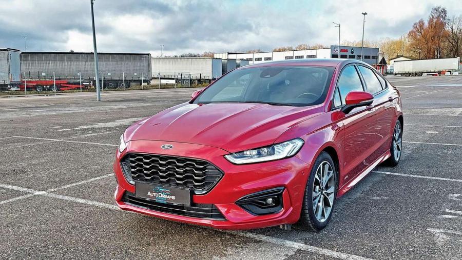 Sarkans Ford Mondeo 2020 Viļņa, ar dzinēja tilpumu 2.00 L un nobraukumu 43 tūkst. km par 22900 €, foto 3 vietnē AUTOMOTO.COM.LV