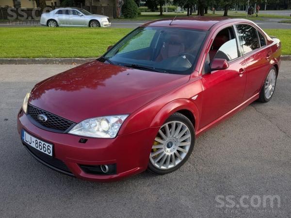 Sarkans Ford Mondeo 2002 Rīga, ar dzinēja tilpumu 3.00 L un nobraukumu 242 tūkst. km par 3500 €, foto 1 vietnē AUTOMOTO.COM.LV