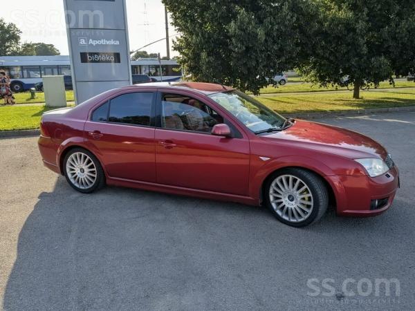 Sarkans Ford Mondeo 2002 Rīga, ar dzinēja tilpumu 3.00 L un nobraukumu 242 tūkst. km par 3500 €, foto 2 vietnē AUTOMOTO.COM.LV