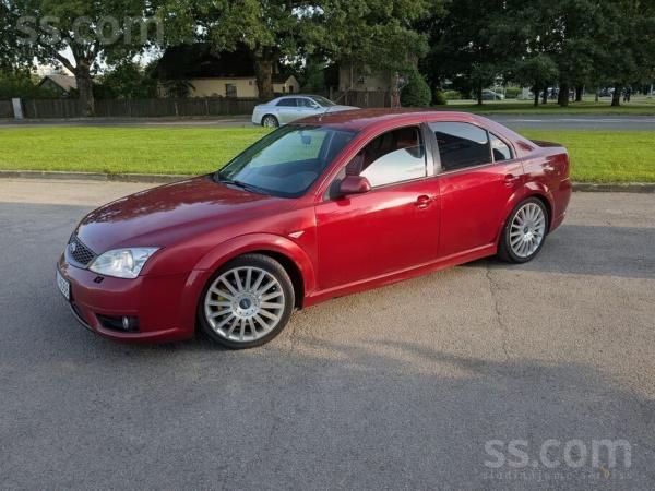 Sarkans Ford Mondeo 2002 Rīga, ar dzinēja tilpumu 3.00 L un nobraukumu 242 tūkst. km par 3500 €, foto 3 vietnē AUTOMOTO.COM.LV