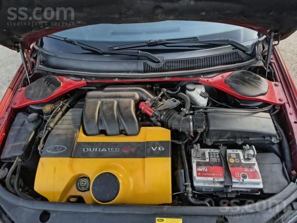 Sarkans Ford Mondeo 2002 Rīga, ar dzinēja tilpumu 3.00 L un nobraukumu 242 tūkst. km par 3500 €, foto 5 vietnē AUTOMOTO.COM.LV