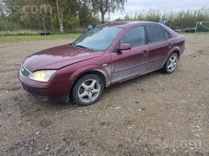 Red Ford Mondeo 2004 in Ventspils, with an engine capacity of 2.00 L and mileage of 244 thousand km for 480 €, photo 5 on AUTOMOTO.COM.LV
