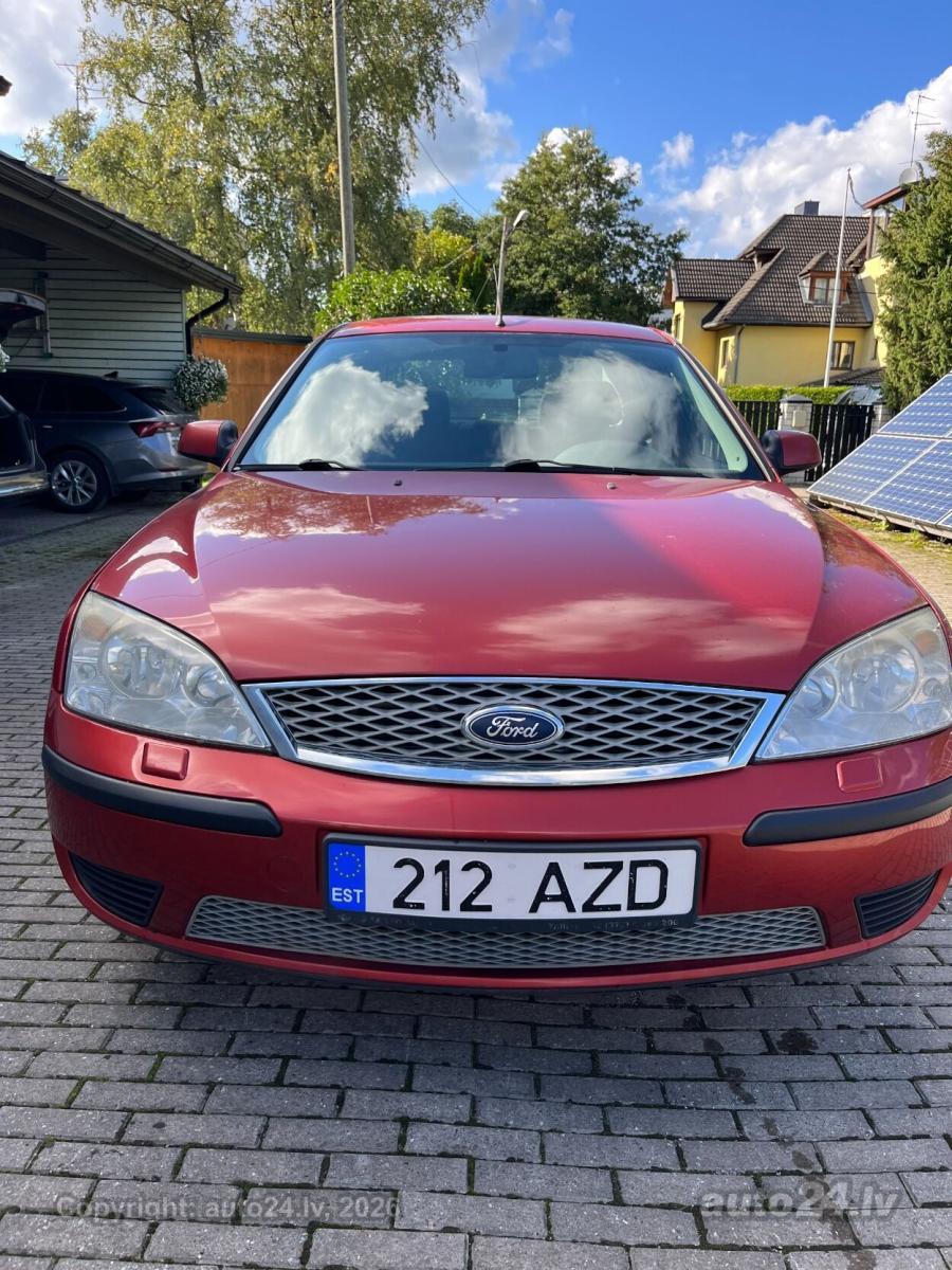 Sarkans Ford Mondeo 2006 Tallina, ar dzinēja tilpumu 1.80 L un nobraukumu 215 tūkst. km par 1500 €, foto 5 vietnē AUTOMOTO.COM.LV