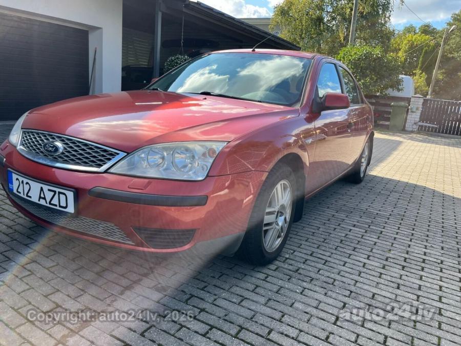 Sarkans Ford Mondeo 2006 Tallina, ar dzinēja tilpumu 1.80 L un nobraukumu 215 tūkst. km par 1500 €, foto 7 vietnē AUTOMOTO.COM.LV