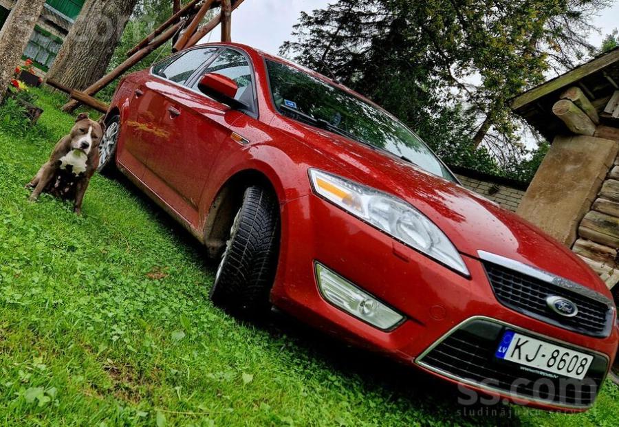 Red Ford Mondeo 2008 in Daugavpils, with an engine capacity of 2.00 L and mileage of 229 thousand km for 2850 €, photo 1 on AUTOMOTO.COM.LV