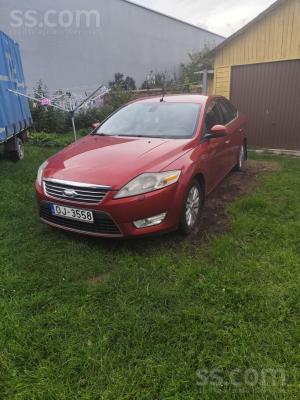 Red Ford Mondeo 2008 in Liepaja, with an engine capacity of 2.00 L and mileage of 350 thousand km for 2000 €, photo  on AUTOMOTO.COM.LV