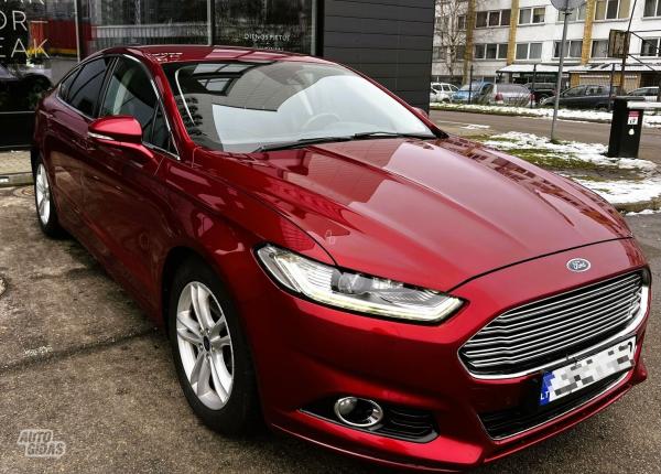 Sarkans Ford Mondeo 2015 Viļņa, ar dzinēja tilpumu 1.50 L un nobraukumu 220 tūkst. km par 5350 €, foto 1 vietnē AUTOMOTO.COM.LV
