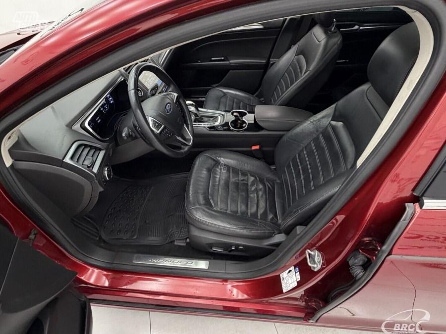 Red Ford Mondeo 2015 in Avizieniai, with an engine capacity of 2.00 L and mileage of 260 thousand km for 9300 €, photo 21 on AUTOMOTO.COM.LV