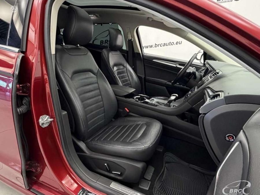 Red Ford Mondeo 2015 in Vilnius, with an engine capacity of 2.00 L and mileage of 260 thousand km for 8800 €, photo 9 on AUTOMOTO.COM.LV