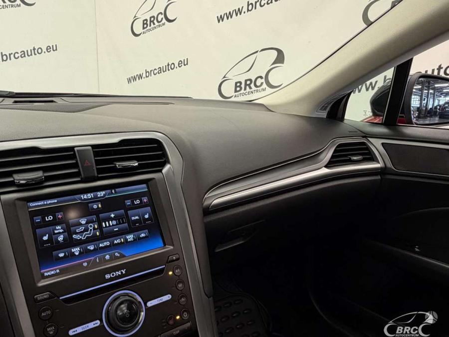 Red Ford Mondeo 2015 in Vilnius, with an engine capacity of 2.00 L and mileage of 260 thousand km for 8800 €, photo 28 on AUTOMOTO.COM.LV