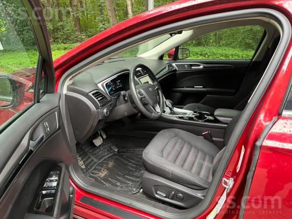 Red Ford Mondeo 2016 in Riga, with an engine capacity of 1.50 L and mileage of 0 thousand km for 6199 €, photo 10 on AUTOMOTO.COM.LV