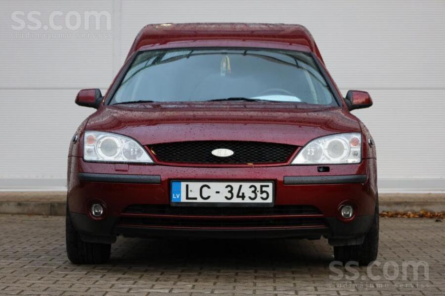 Sarkans Ford Mondeo 2003 Rīga, ar dzinēja tilpumu 2.50 L un nobraukumu 0 tūkst. km par 5095 €, foto 2 vietnē AUTOMOTO.COM.LV