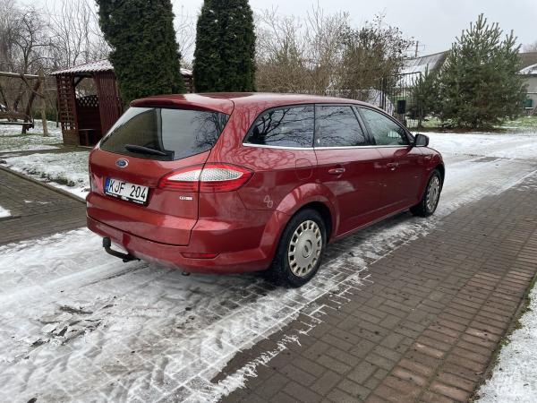 Sarkans Ford Mondeo 2008 Viļņa, ar dzinēja tilpumu 2.20 L un nobraukumu 489 tūkst. km par 1900 €, foto 3 vietnē AUTOMOTO.COM.LV