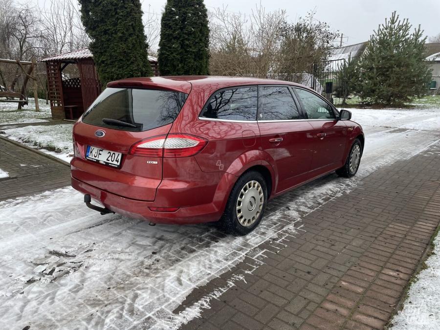 Sarkans Ford Mondeo 2008 Viļņa, ar dzinēja tilpumu 2.20 L un nobraukumu 489 tūkst. km par 1900 €, foto 3 vietnē AUTOMOTO.COM.LV