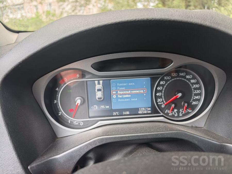Sarkans Ford Mondeo 2008 Jēkabpils, ar dzinēja tilpumu 2.20 L un nobraukumu 402 tūkst. km par 1000 €, foto 4 vietnē AUTOMOTO.COM.LV