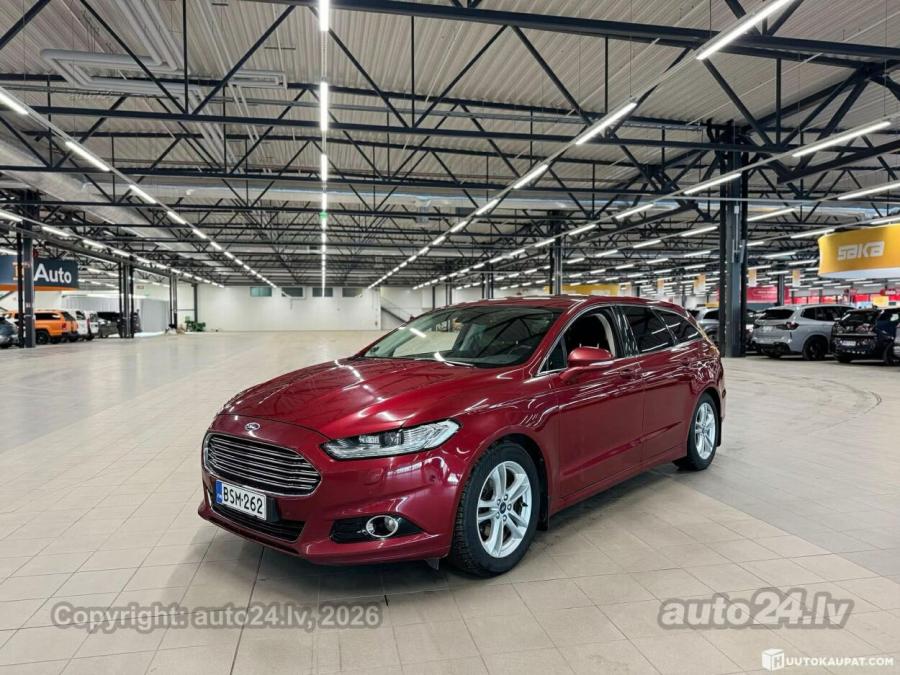 Sarkans Ford Mondeo 2015 Paide, ar dzinēja tilpumu 2.00 L un nobraukumu 275 tūkst. km par 9400 €, foto 2 vietnē AUTOMOTO.COM.LV