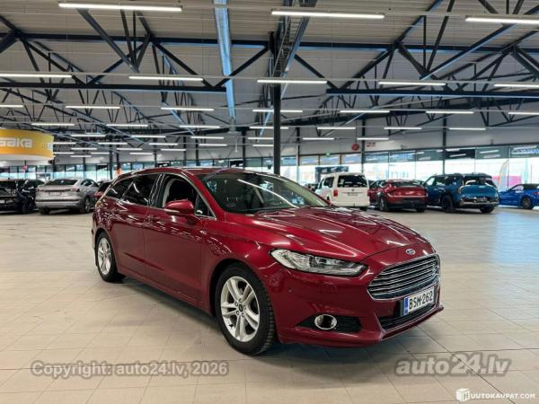Sarkans Ford Mondeo 2015 Paide, ar dzinēja tilpumu 2.00 L un nobraukumu 275 tūkst. km par 9400 €, foto 4 vietnē AUTOMOTO.COM.LV