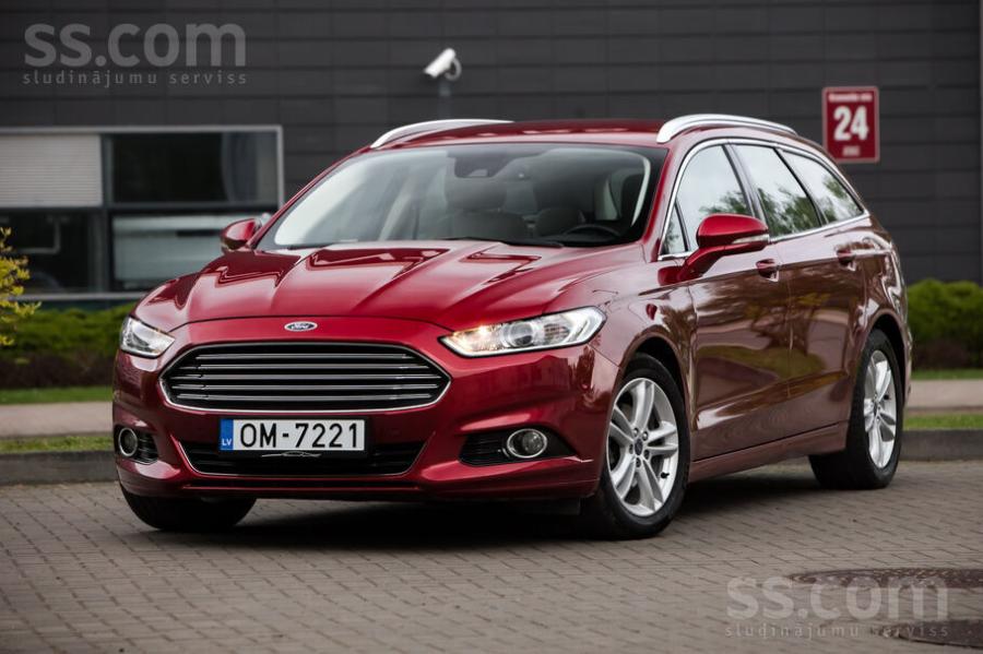 Red Ford Mondeo 2015 in Jelgava, with an engine capacity of 1.50 L and mileage of 221 thousand km for 9900 €, photo 3 on AUTOMOTO.COM.LV