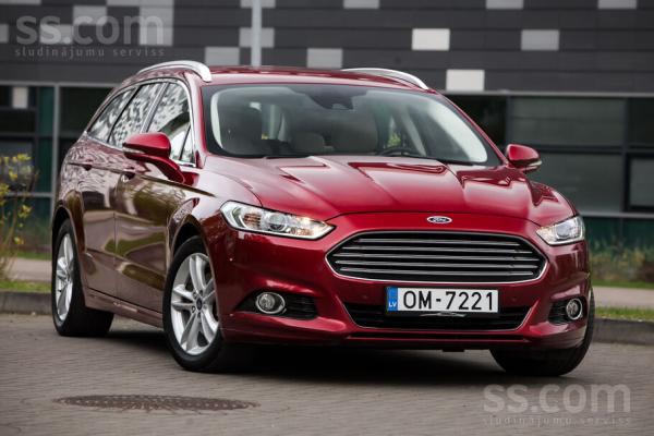 Sarkans Ford Mondeo 2015 Jelgava, ar dzinēja tilpumu 1.50 L un nobraukumu 221 tūkst. km par 9900 €, foto 4 vietnē AUTOMOTO.COM.LV