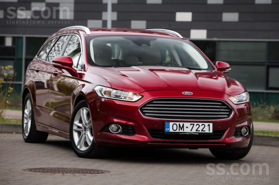 Red Ford Mondeo 2015 in Jelgava, with an engine capacity of 1.50 L and mileage of 221 thousand km for 9900 €, photo 5 on AUTOMOTO.COM.LV