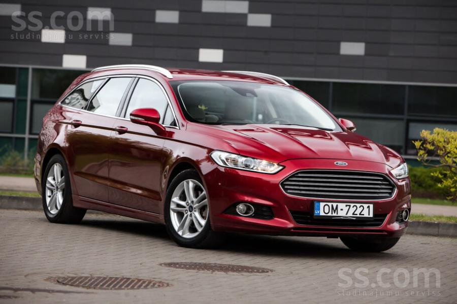 Red Ford Mondeo 2015 in Jelgava, with an engine capacity of 1.50 L and mileage of 221 thousand km for 9900 €, photo 6 on AUTOMOTO.COM.LV