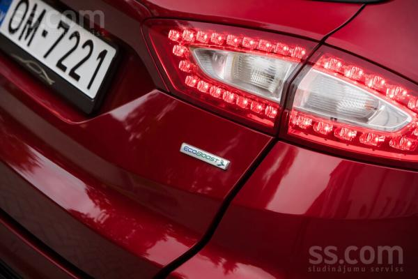 Sarkans Ford Mondeo 2015 Jelgava, ar dzinēja tilpumu 1.50 L un nobraukumu 221 tūkst. km par 9900 €, foto 9 vietnē AUTOMOTO.COM.LV