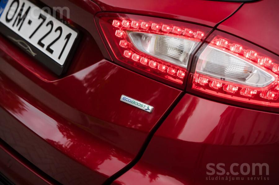 Red Ford Mondeo 2015 in Jelgava, with an engine capacity of 1.50 L and mileage of 221 thousand km for 9900 €, photo 10 on AUTOMOTO.COM.LV