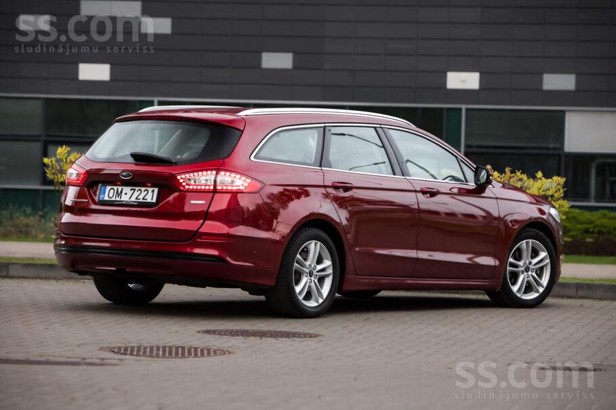 Red Ford Mondeo 2015 in Jelgava, with an engine capacity of 1.50 L and mileage of 221 thousand km for 9900 €, photo 12 on AUTOMOTO.COM.LV