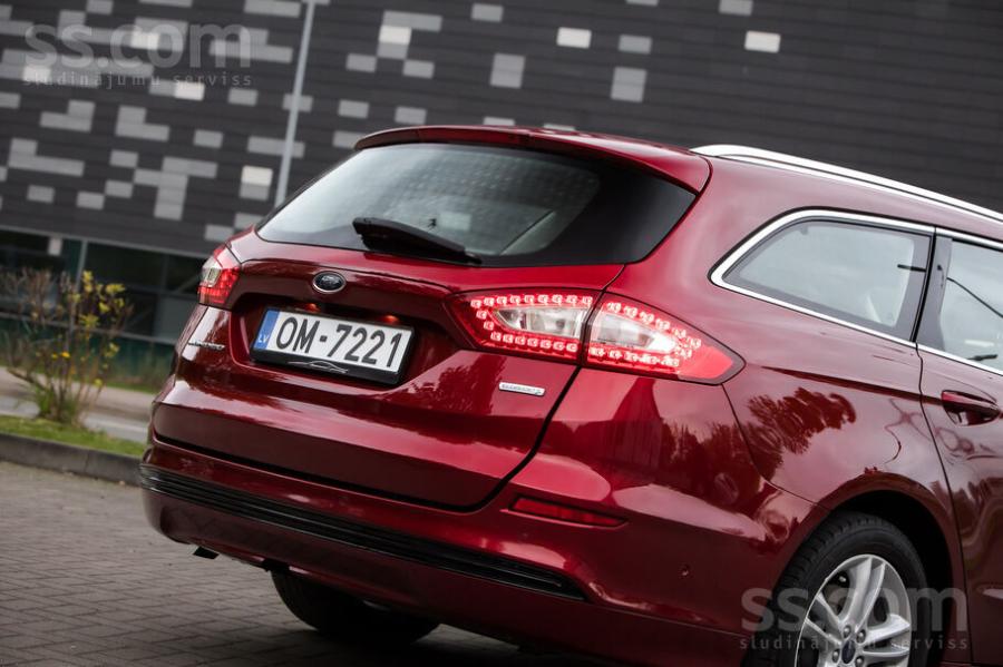 Red Ford Mondeo 2015 in Jelgava, with an engine capacity of 1.50 L and mileage of 221 thousand km for 9900 €, photo 13 on AUTOMOTO.COM.LV