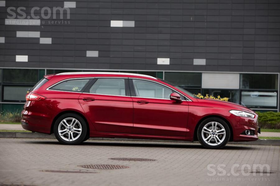Red Ford Mondeo 2015 in Jelgava, with an engine capacity of 1.50 L and mileage of 221 thousand km for 9900 €, photo 14 on AUTOMOTO.COM.LV